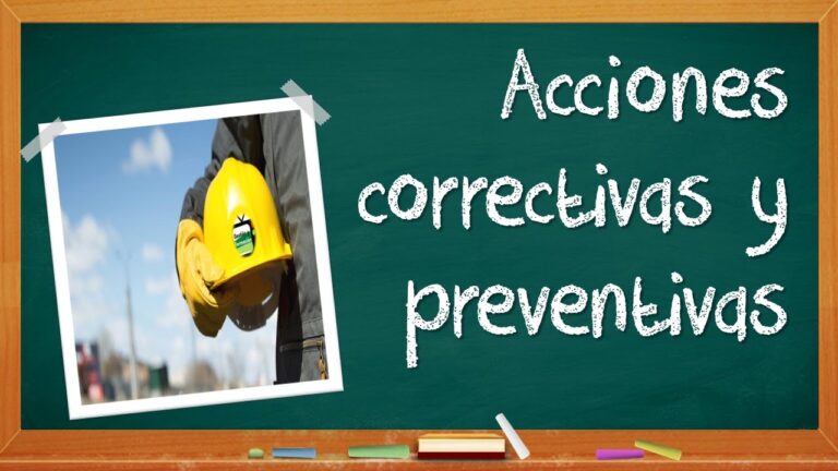 Descubre qué es una acción preventiva con ejemplos prácticos